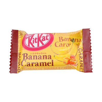 Mini Kit Kat banane caramel - Monbonbon.fr
